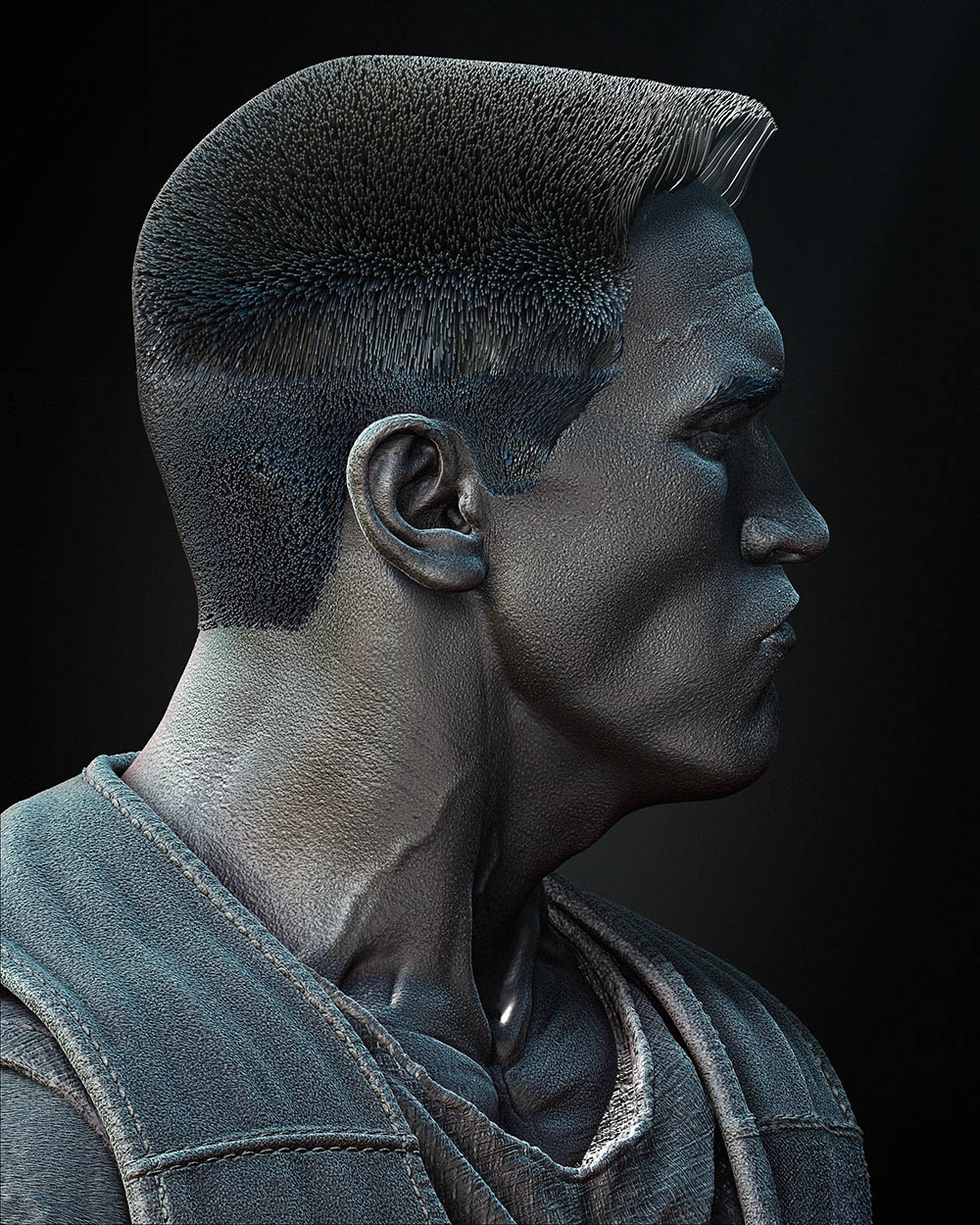 Predator and Dutch Diorama – Sculpture - Klaxium | 3D