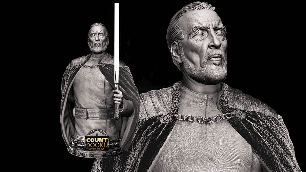 Count Doku – Bust - Klaxium | 3D