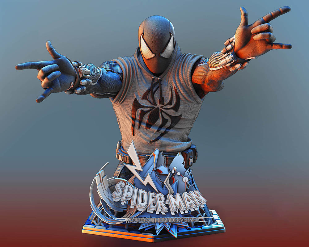 Scarlet Spider – Bust - Klaxium | 3D