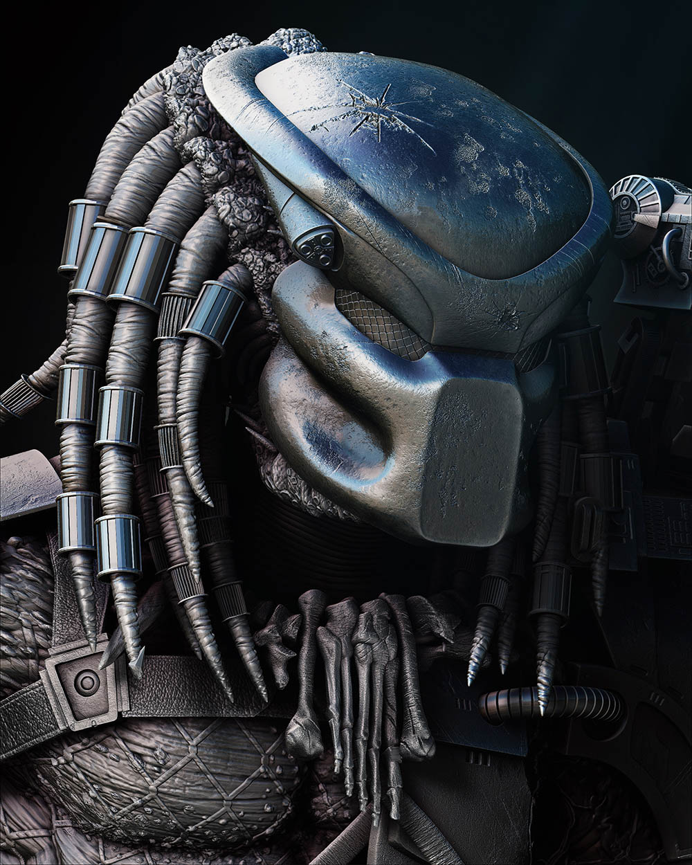 Predator and Dutch Diorama – Sculpture - Klaxium | 3D